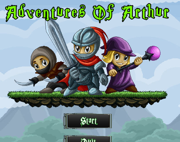 Platformer-Adventures of Arthur by only4developer