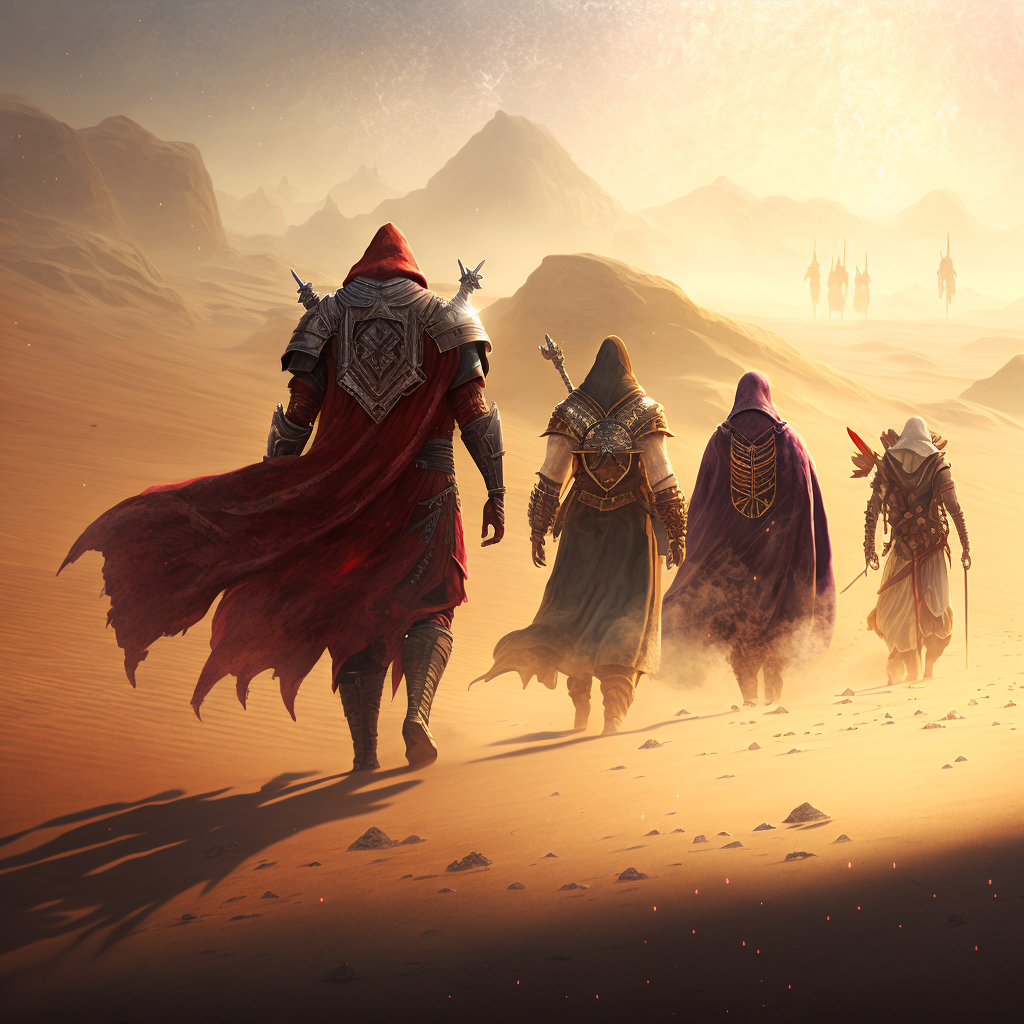 Desert & Dunes Encounter Maps by Xecthar