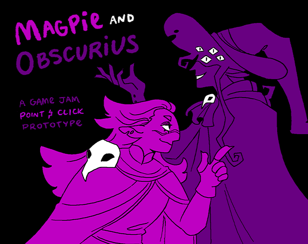 Magpie and Obscurius by Frogwild