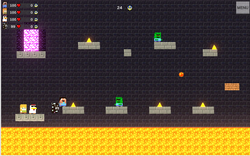 Minecraft Escape Race 2D by Gocuk