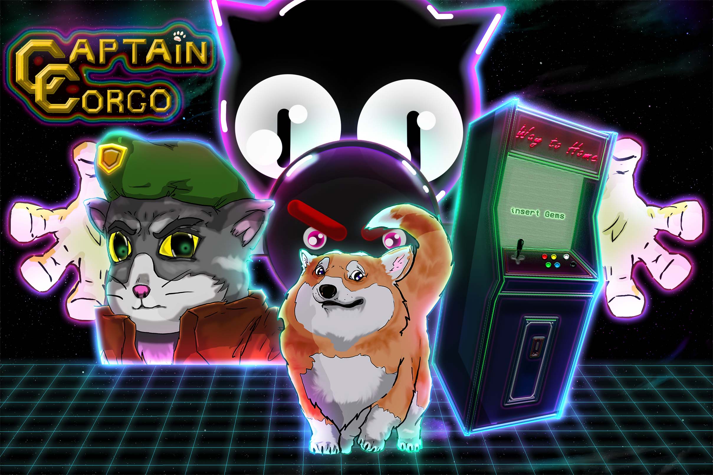 Captain Corgo by ScaryPotatoGames