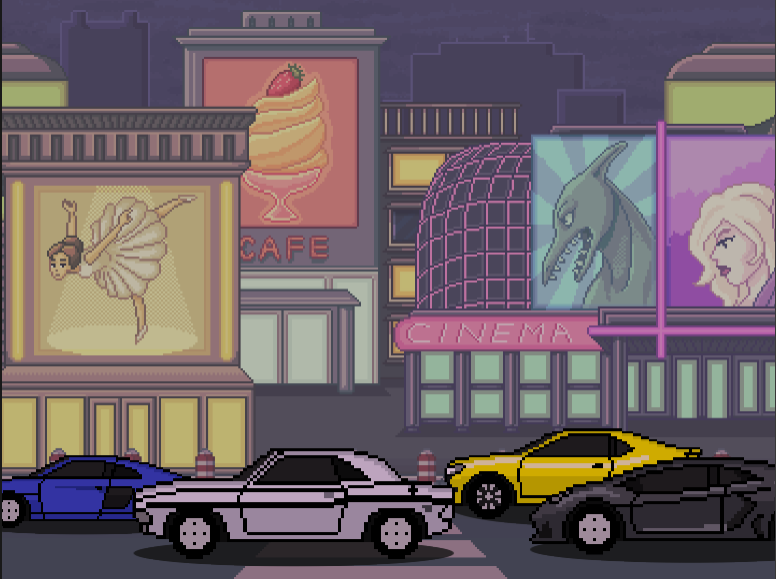 Pixel Cars Pack by Tchongas