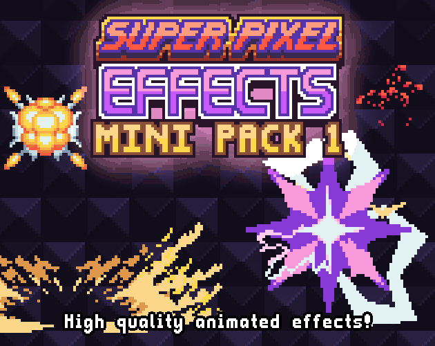 Super Pixel Effects Mini Pack 1 by unTied Games