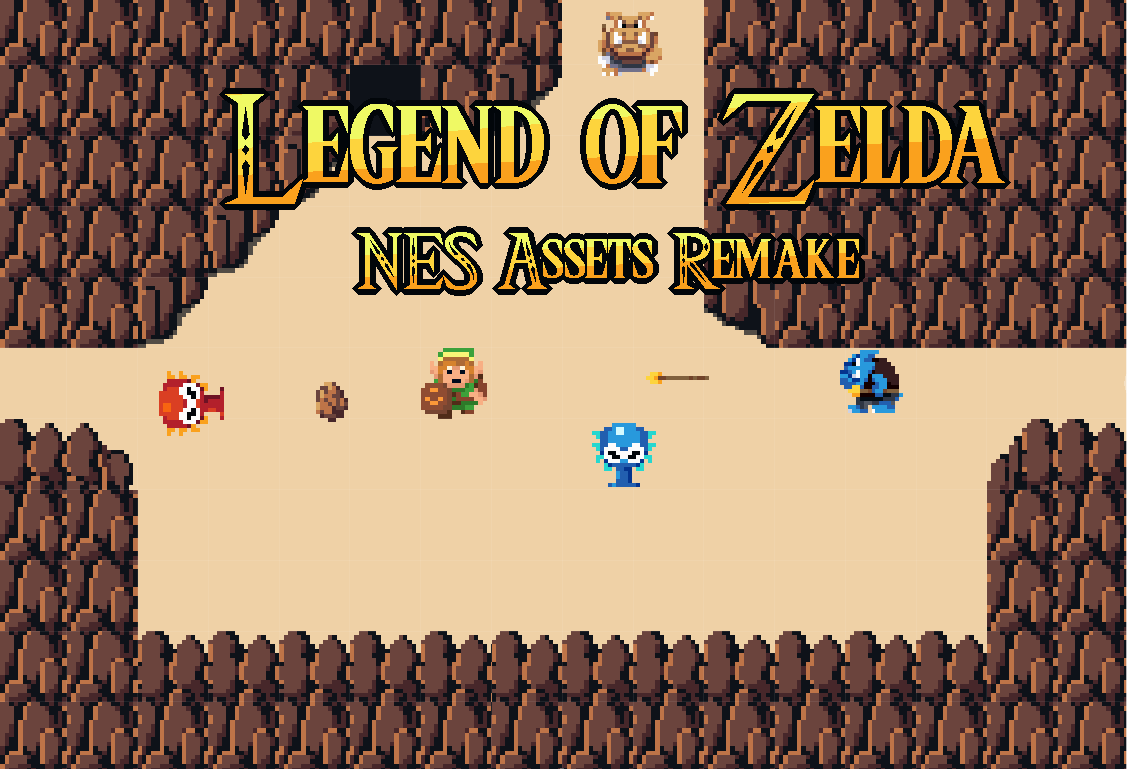 Leever, Lynel and Zora - Legend of Zelda Assets Remake by ArrowsNTheKnee