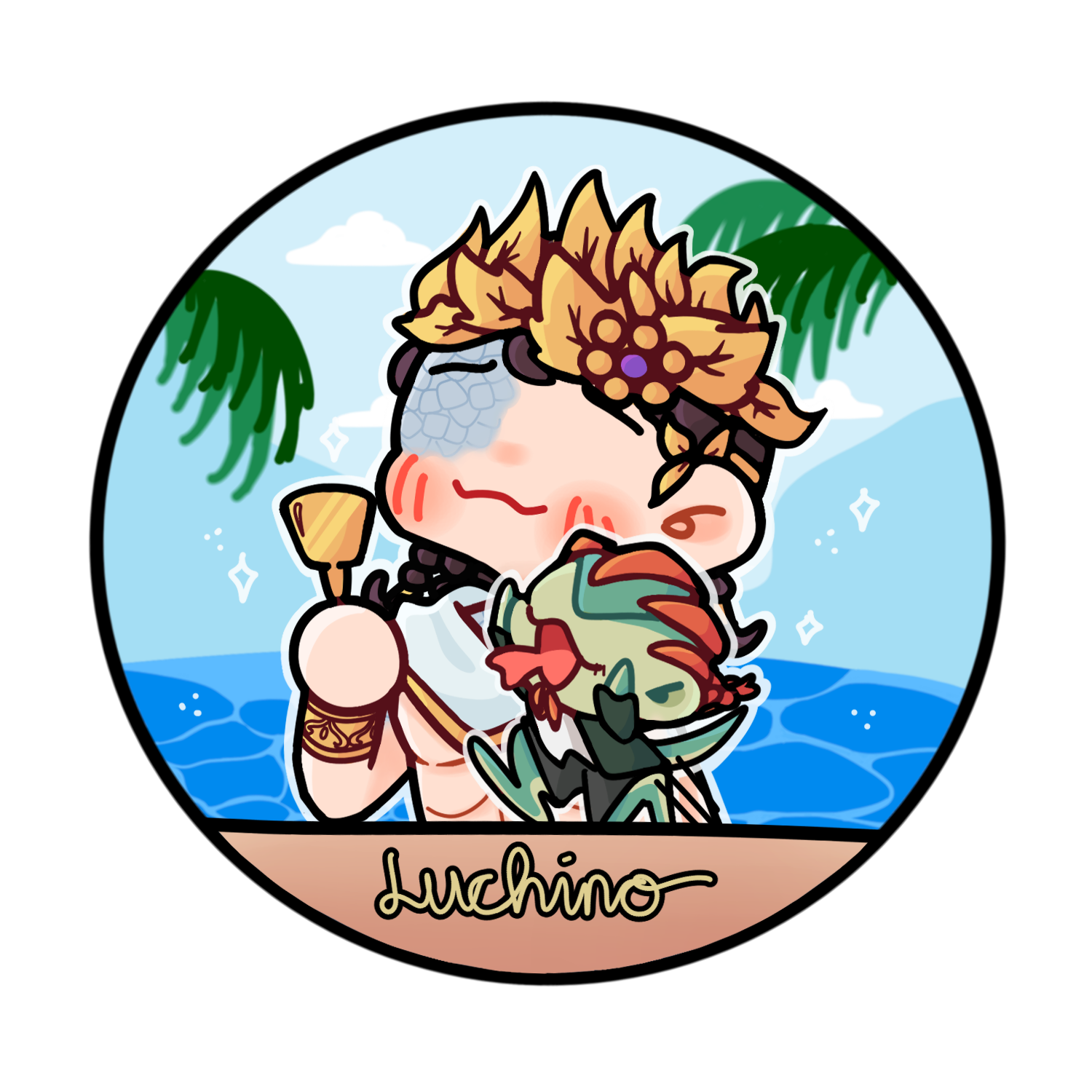 Luminous Scales: IDV Luchino Summer Zine by idvluchinozine