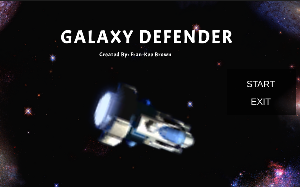 Galaxy Defender by arrowzniteDev