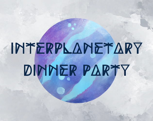Interplanetary Dinner Party by Kay Marlow Allen