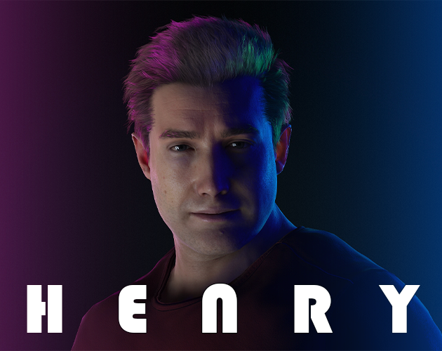 Henry - The Fully Rigged 3D PBR Character by oudarya