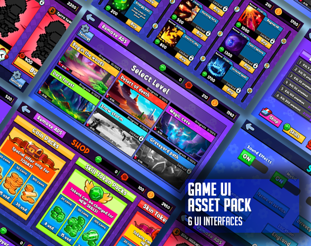 Game ui Asset Pack by dani567