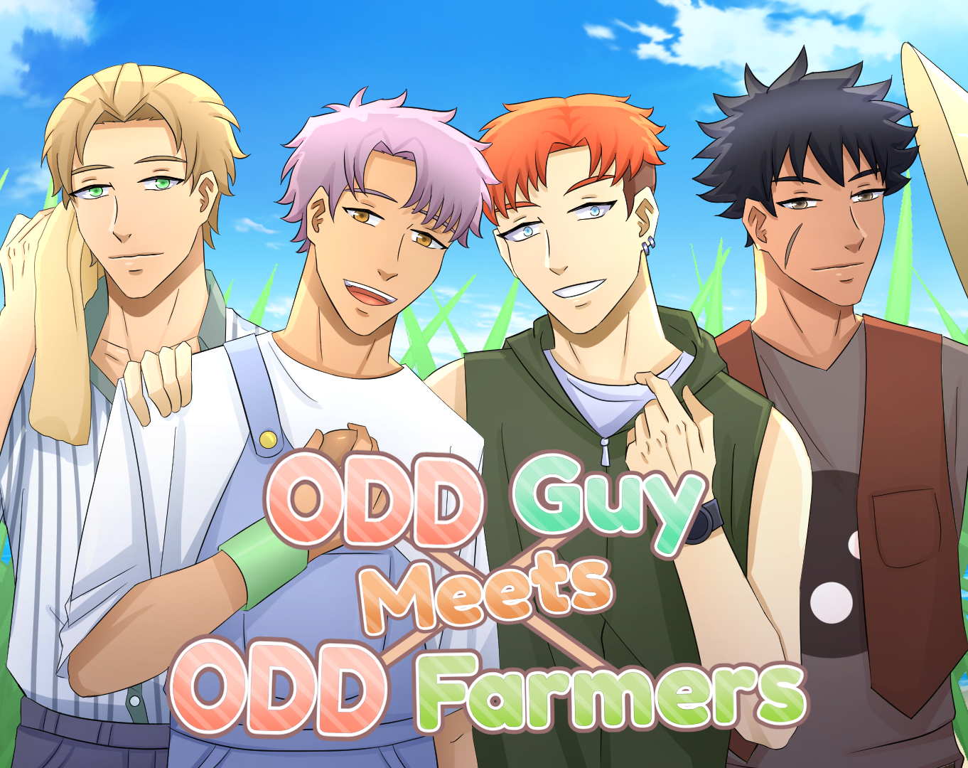 Character Design - Odd Guy Meets Odd Farmers - BL by ChaniMK