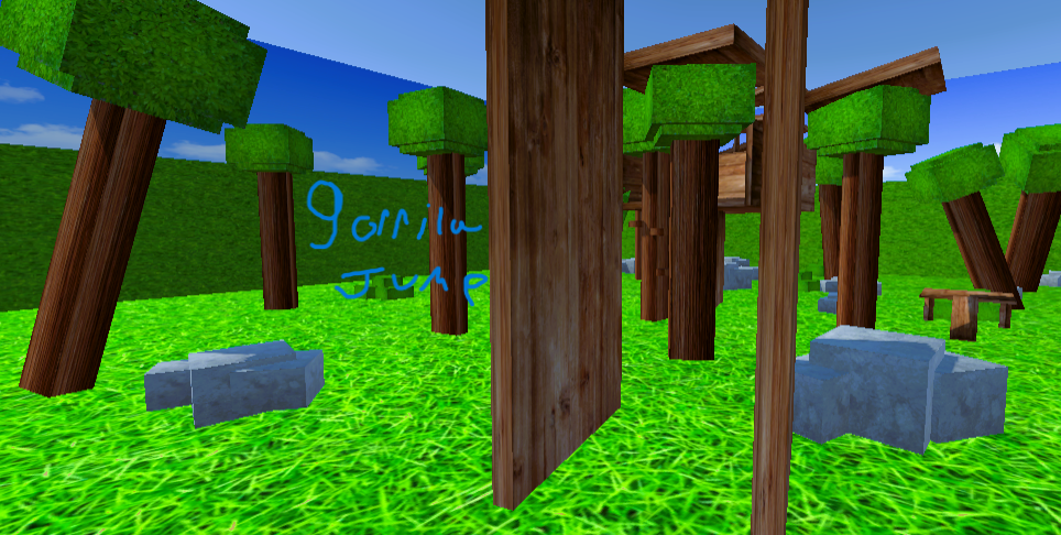 gorrila jump VR by Jakeerz