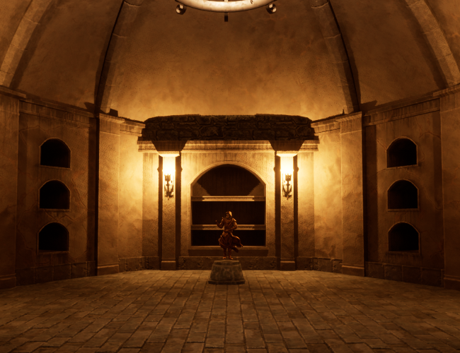 Crypt Raider by Andres Arbona