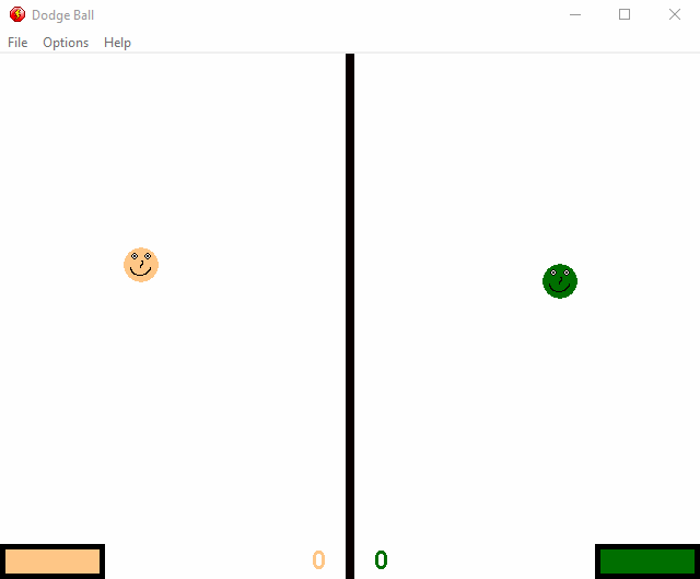 Dodge Ball game by OrionZheng