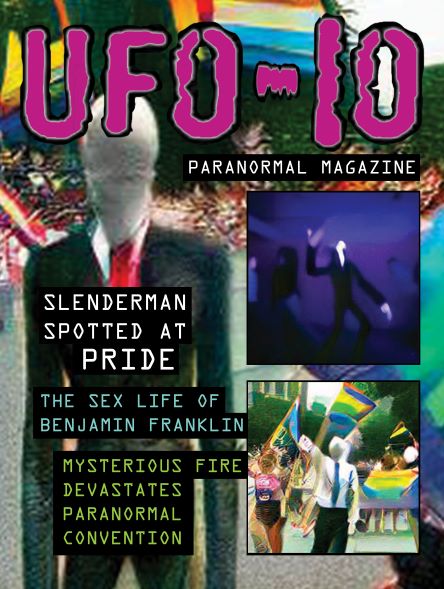 UFO-10 Paranormal Magazine by Kyle Kerezsi