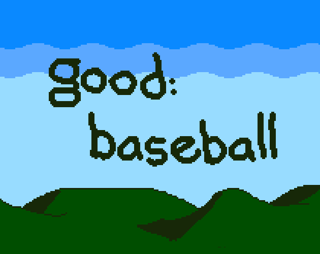 good: baseball by zzox