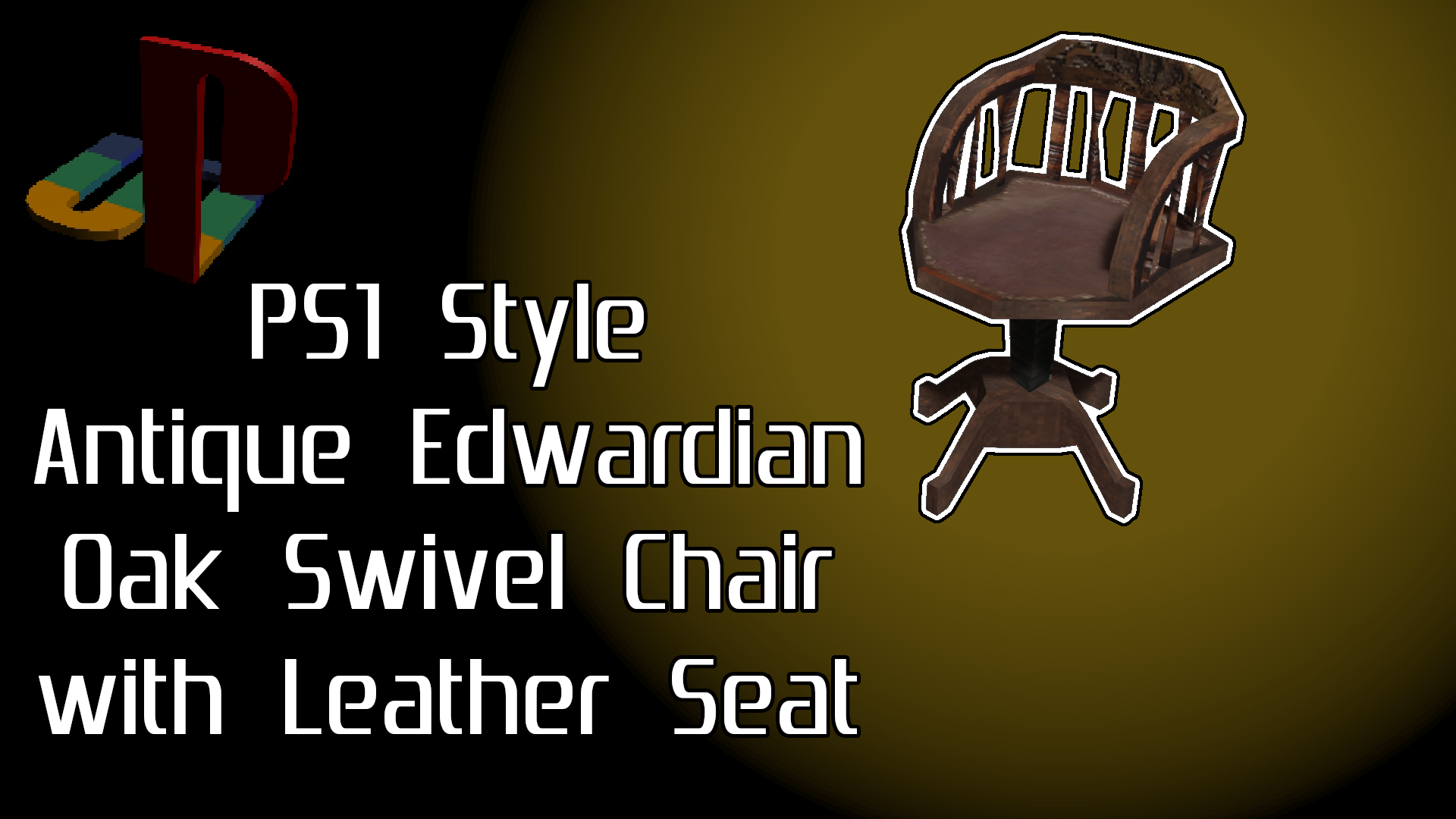 PS-1 Style Antique Swivel Chair by PepperoniJabroni