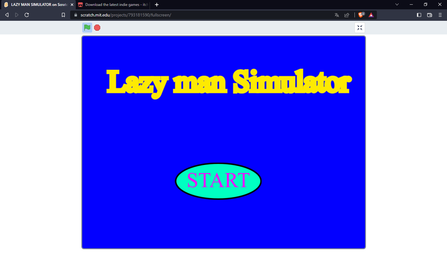 LAZY MAN SIMULATOR by Drew