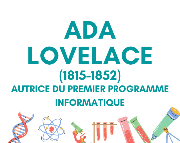 Ada Lovelace by Portraits de femmes scientifiques