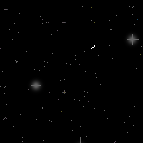 Free Falling Star animation. by @pixel_Salvaje