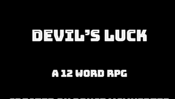 Devil's Luck by thedorktrain