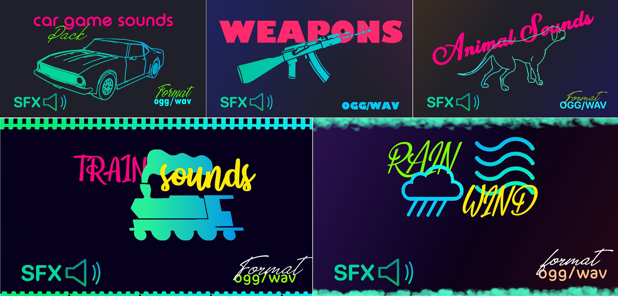 Download SOUND packS, sound effects for game developers - itch.io