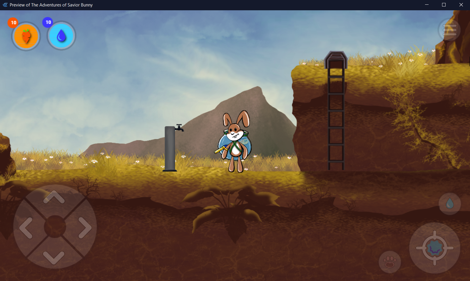😀 Savior Bunny's new artworks demo test - itch.io
