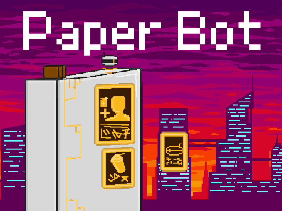 Paper Bot by UncannyMario