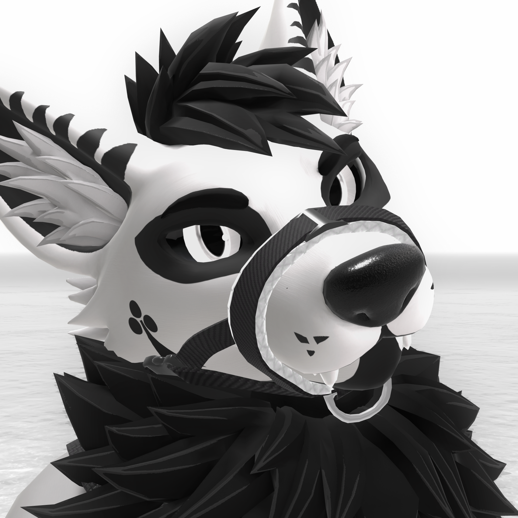 Muzzle for Freakhound by Polycrow