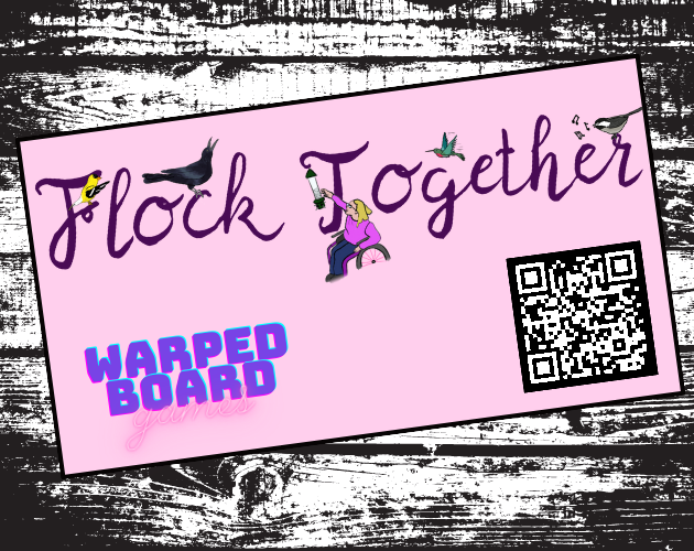 Flock Together - Business Card Quest edition by Warped Board Games
