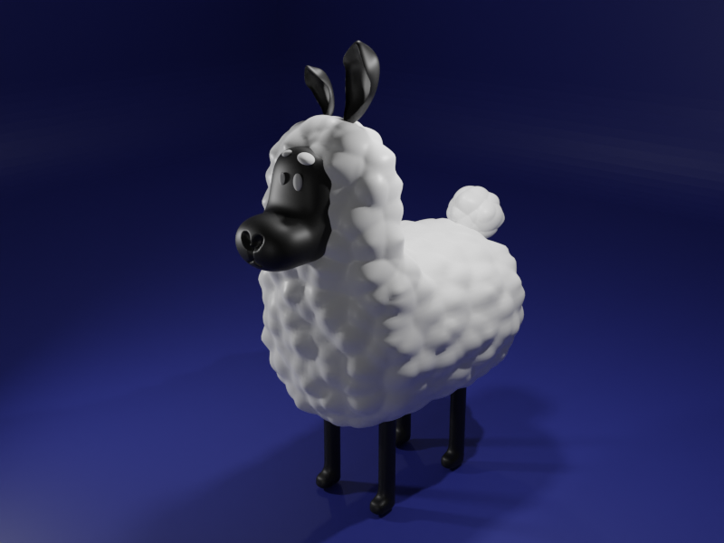 Cute sheep by amaraha