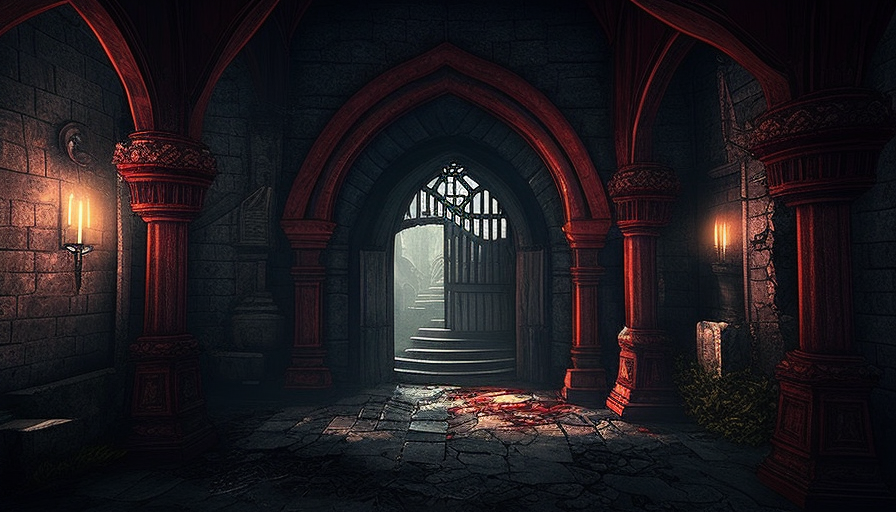 Backgrounds: Dungeons Entrances by GameAssetCollector