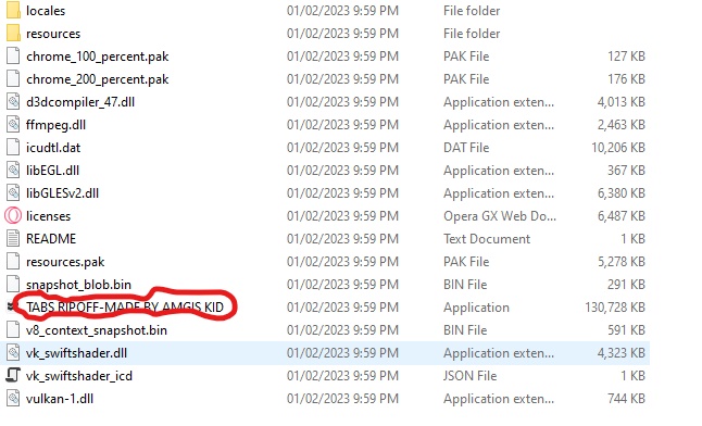 TABS RIPOFF by AMGIS KID