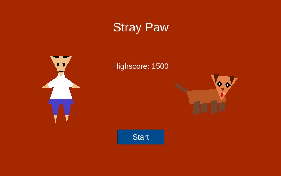 Stray Paw (Minimalism Game) by Jóhann Rúnarsson