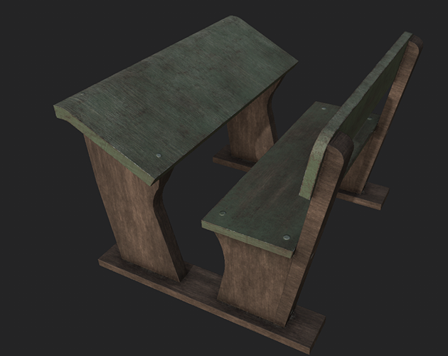 Old School Table by Kirond