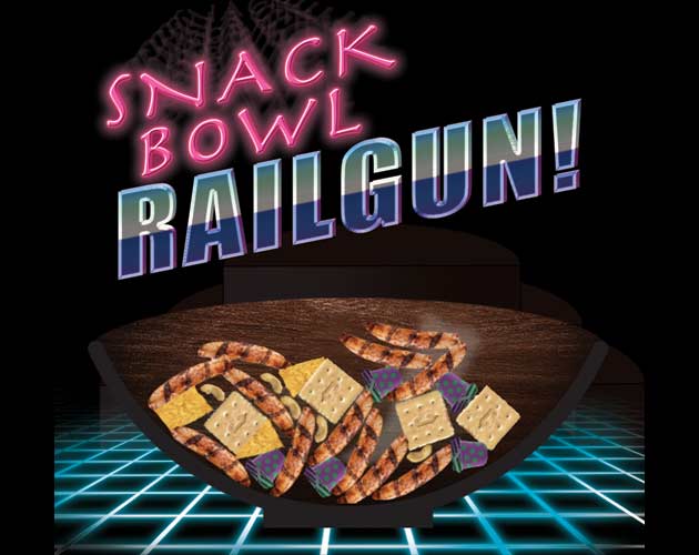 Snackbowl Railgun! by deanfam