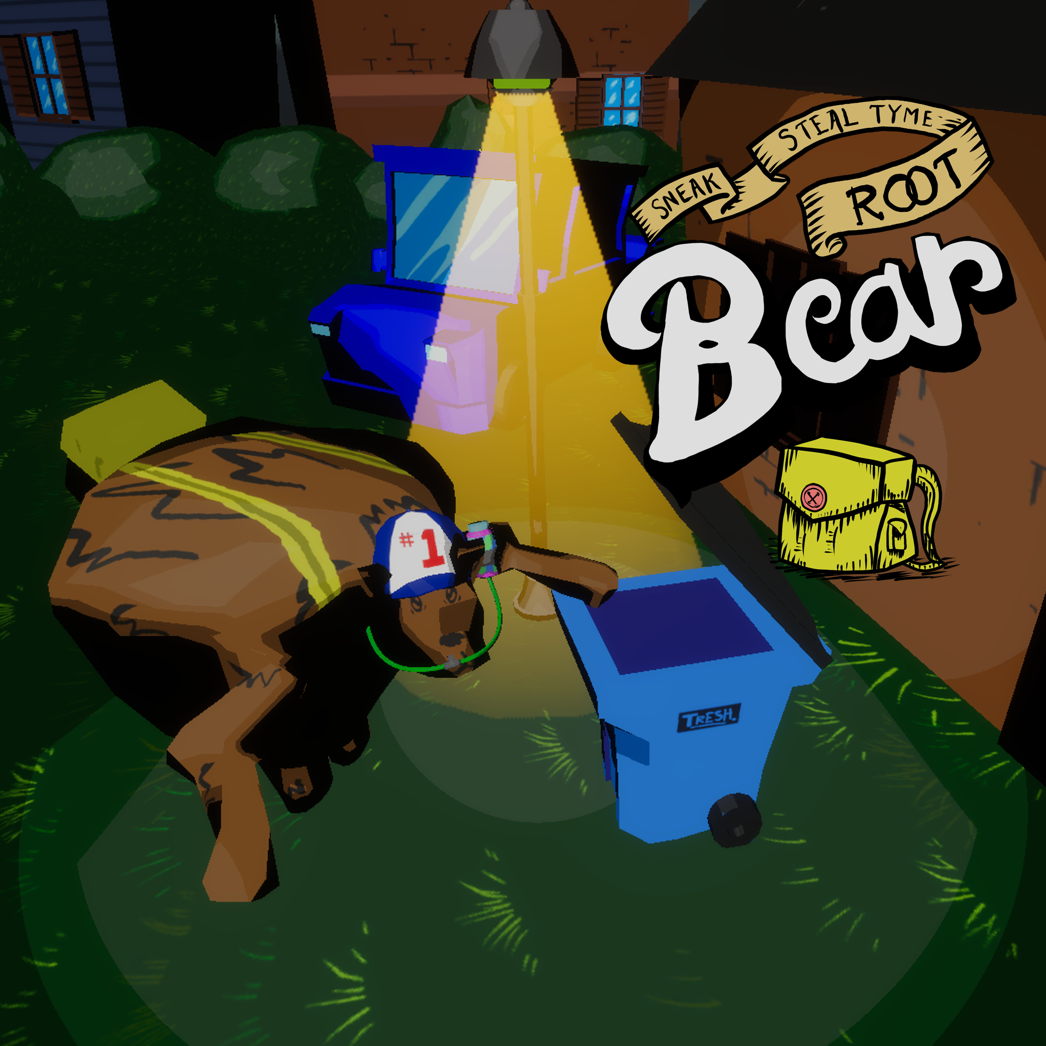 Root Bear - Sneak & Steal Time by ByteSz