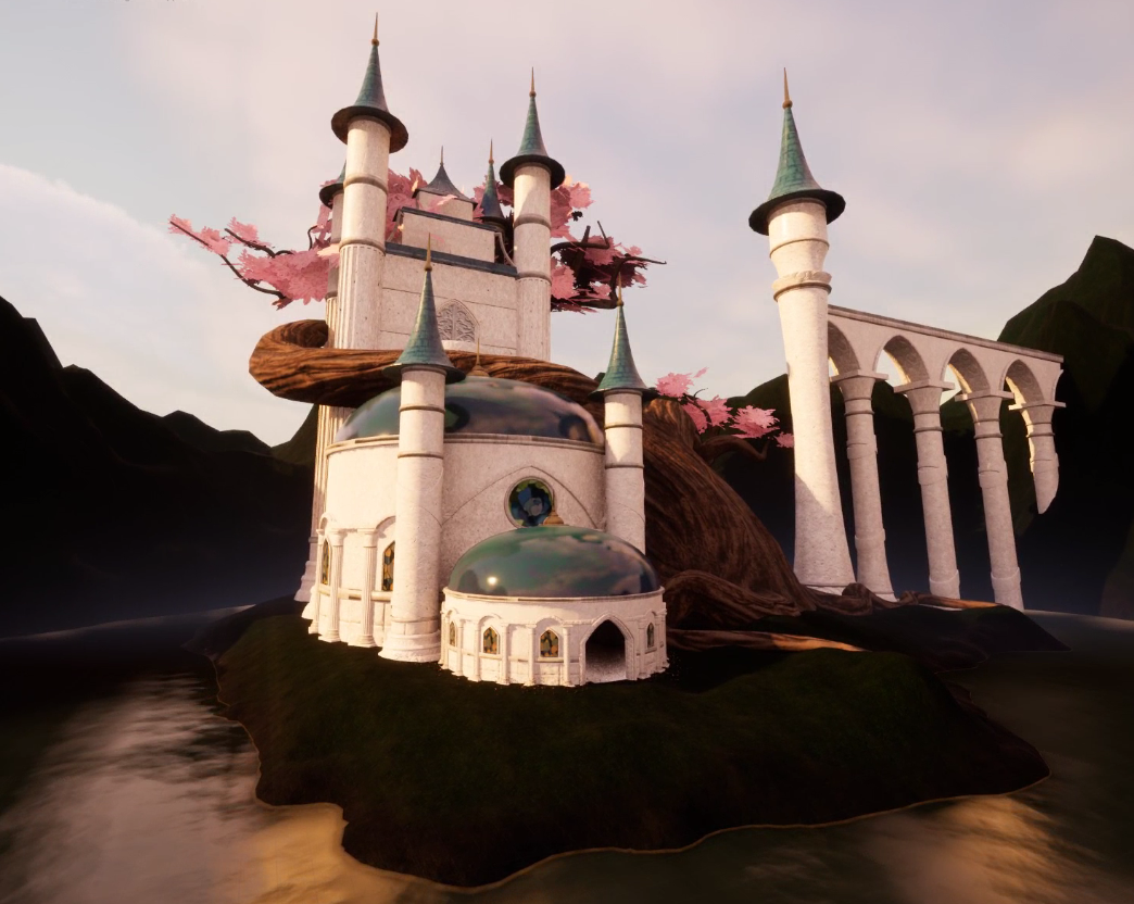 Nature Invading Castle by RitaPessoa