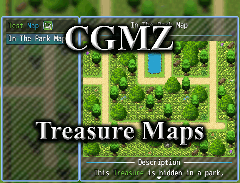 [CGMZ] Treasure Maps for RPG Maker MZ by Casper Gaming
