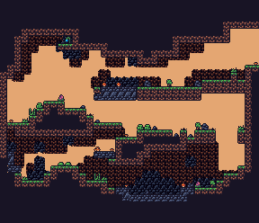 8x8 platformer sprites (kinda) by Item