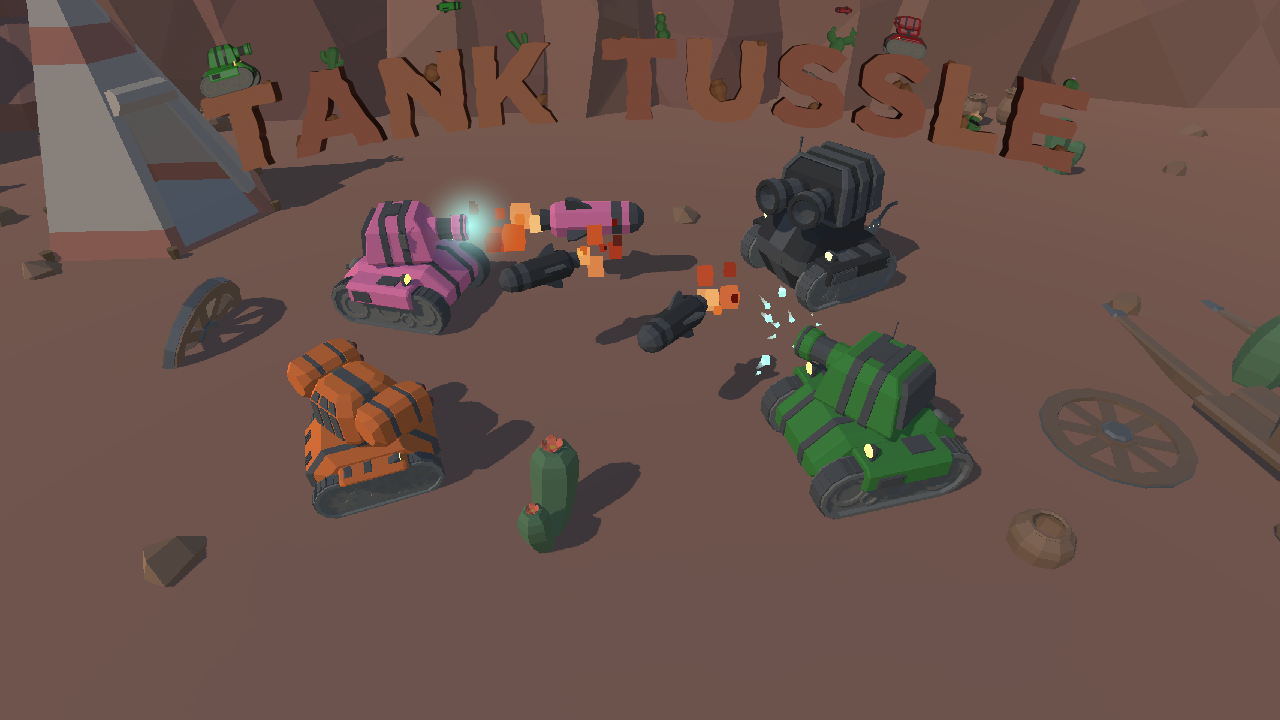 Tank Tussle by Tennissky