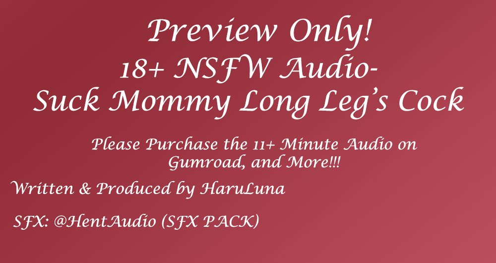 [f4a] Suck Mommy Long Legs C K W Sfx ~ By Harulunava
