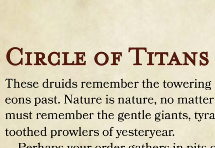 Circle of Titans by EggMage