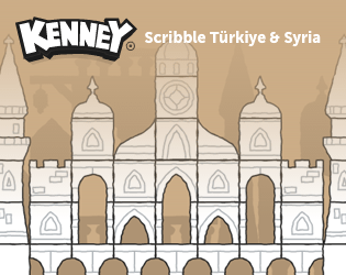 Scribble Türkiye & Syria by Kenney (Assets)