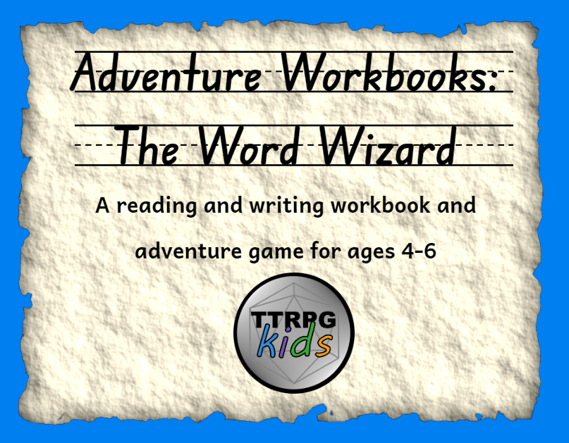 Adventure Workbooks: The Word Wizard by TTRPGkids