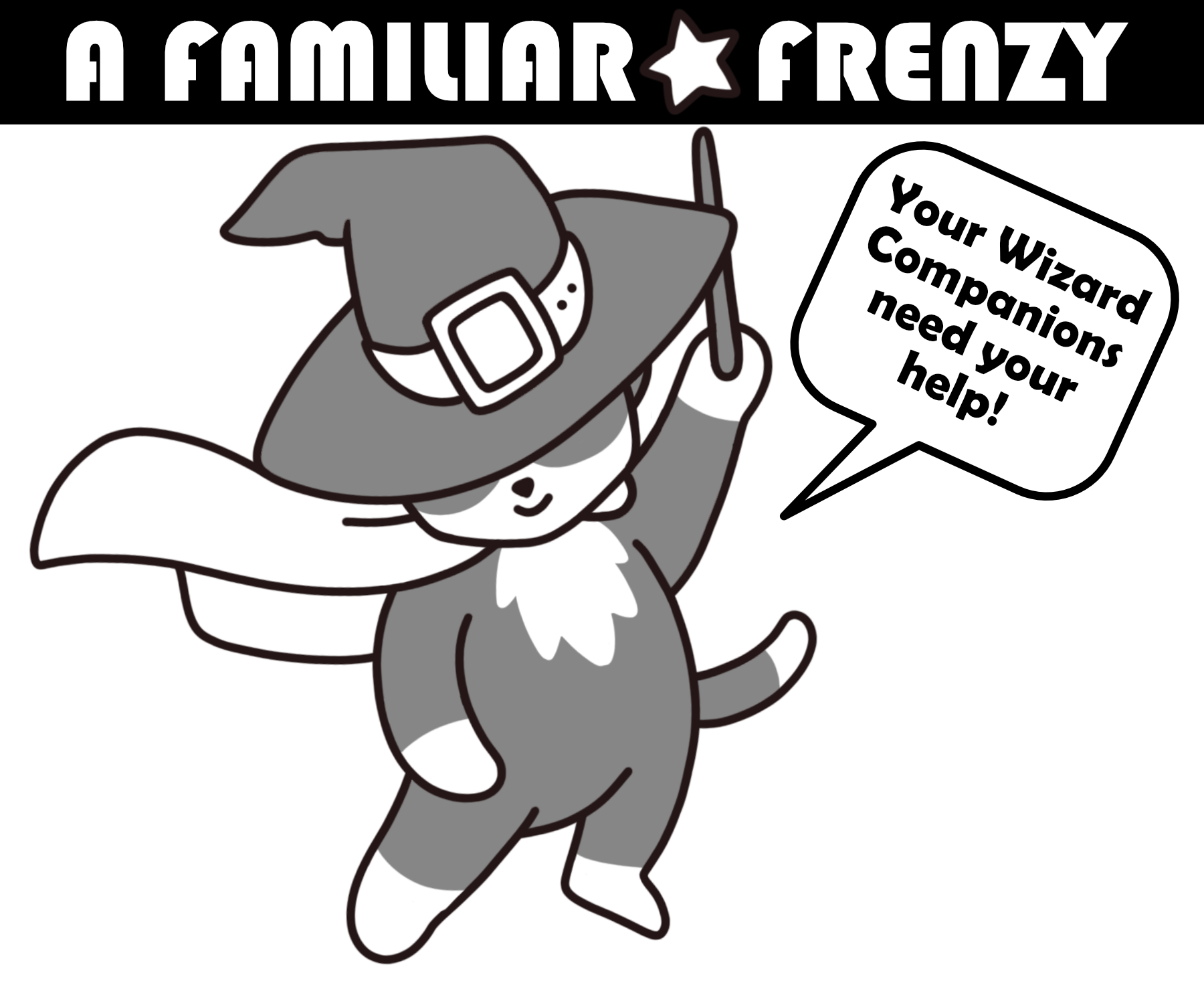 A Familiar Frenzy by Friendly Non-binary Dungeon Mom