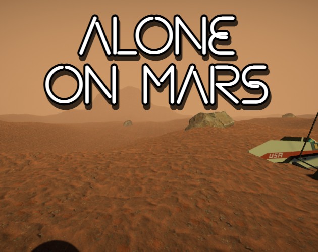Alone On Mars by The Side