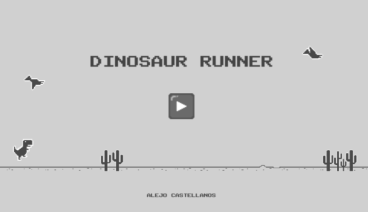 Dinosaur Runner by alejocas