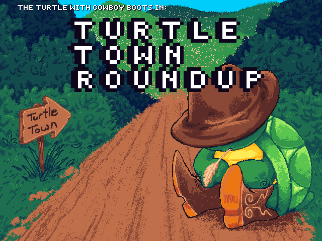 The Turtle With Cowboy Boots In: Turtle Town Roundup by MotleyCritter ...