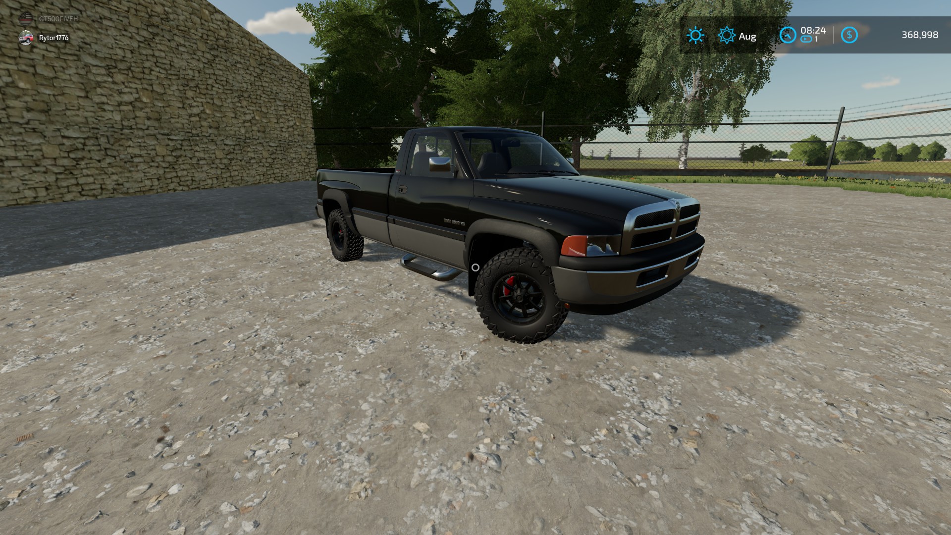 1997 Dodge Ram 1500 2nd Gen for FS22 | V1.1 by GT500FIVEH