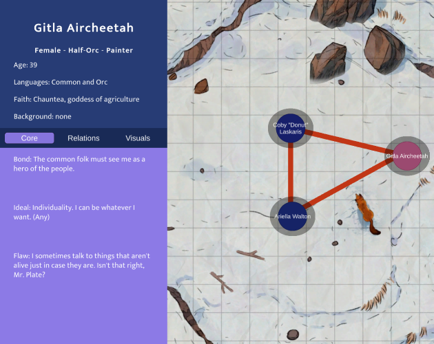 Character Interaction Generator by Gogodinosaur